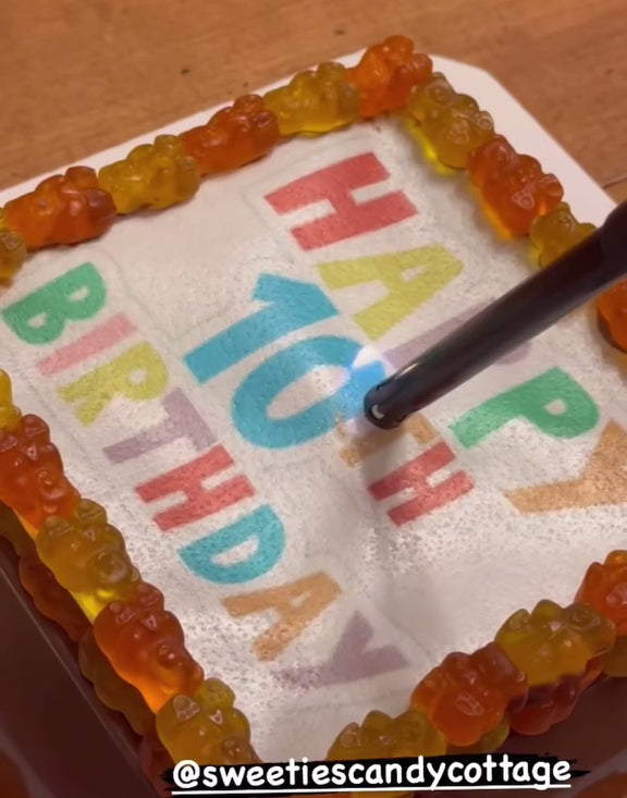 Custom Smash Burn Cake | Personalized Chocolate Treat – Sweeties Candy ...