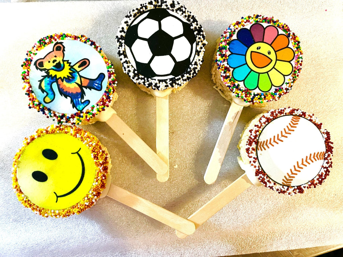 Buy Custom Rice Krispie Treat Pop | Sweeties Candy Cottage