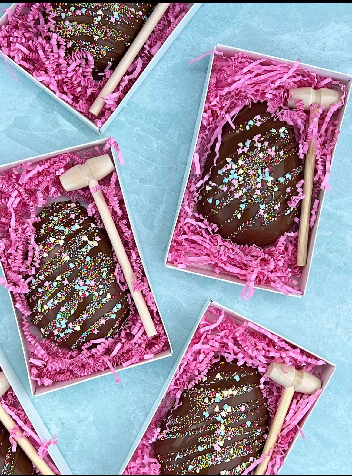Smash Easter Egg | Chocolate Egg Filled with Gummies – $15 – Sweeties ...